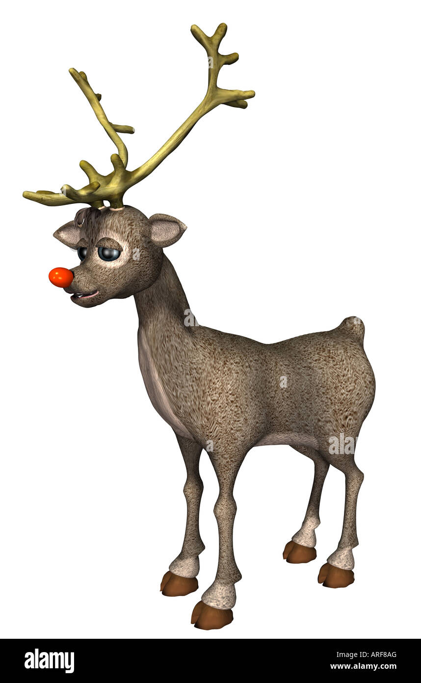 Rentier cartoon -Fotos und -Bildmaterial in hoher Auflösung – Alamy