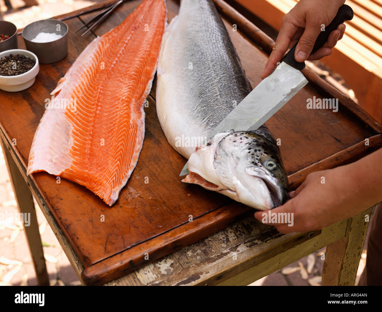 Messer Fisch Stockfotos und -bilder Kaufen - Alamy