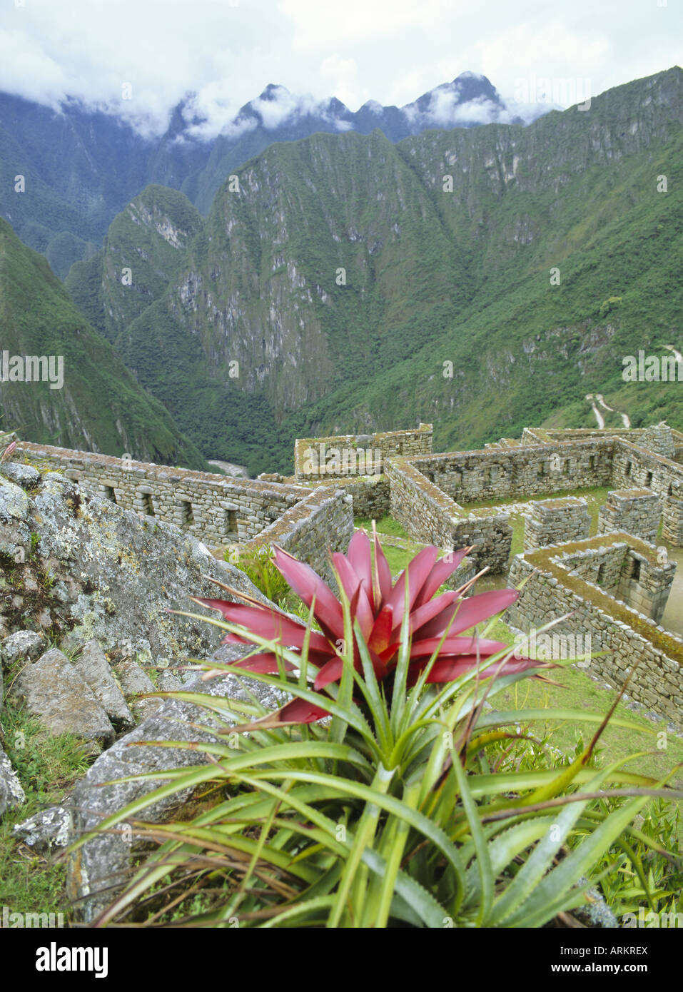 Inka-Ruinen, Machu Picchu, UNESCO-Weltkulturerbe, Peru, Südamerika ...