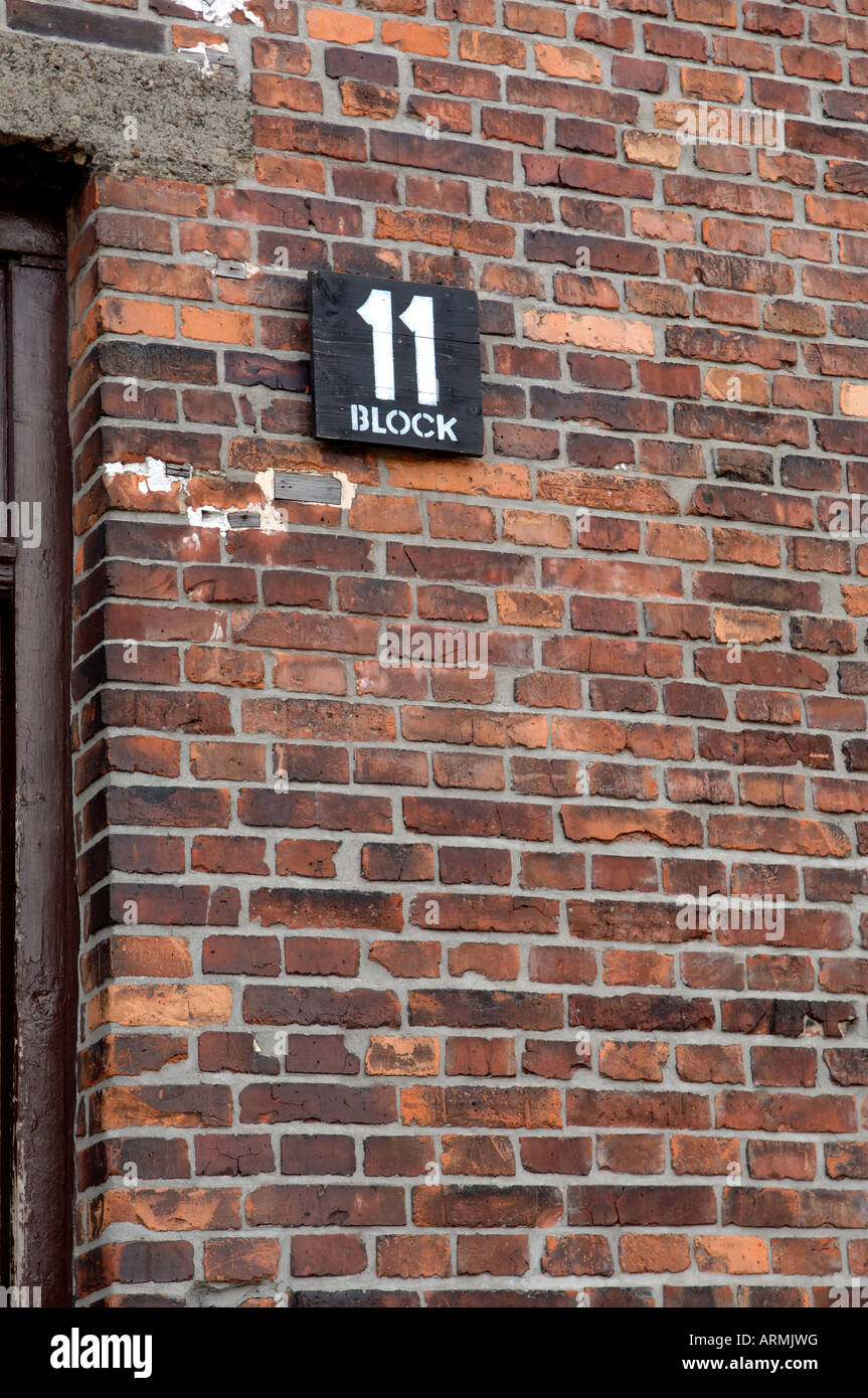 Block 11 auschwitz -Fotos und -Bildmaterial in hoher Auflösung – Alamy