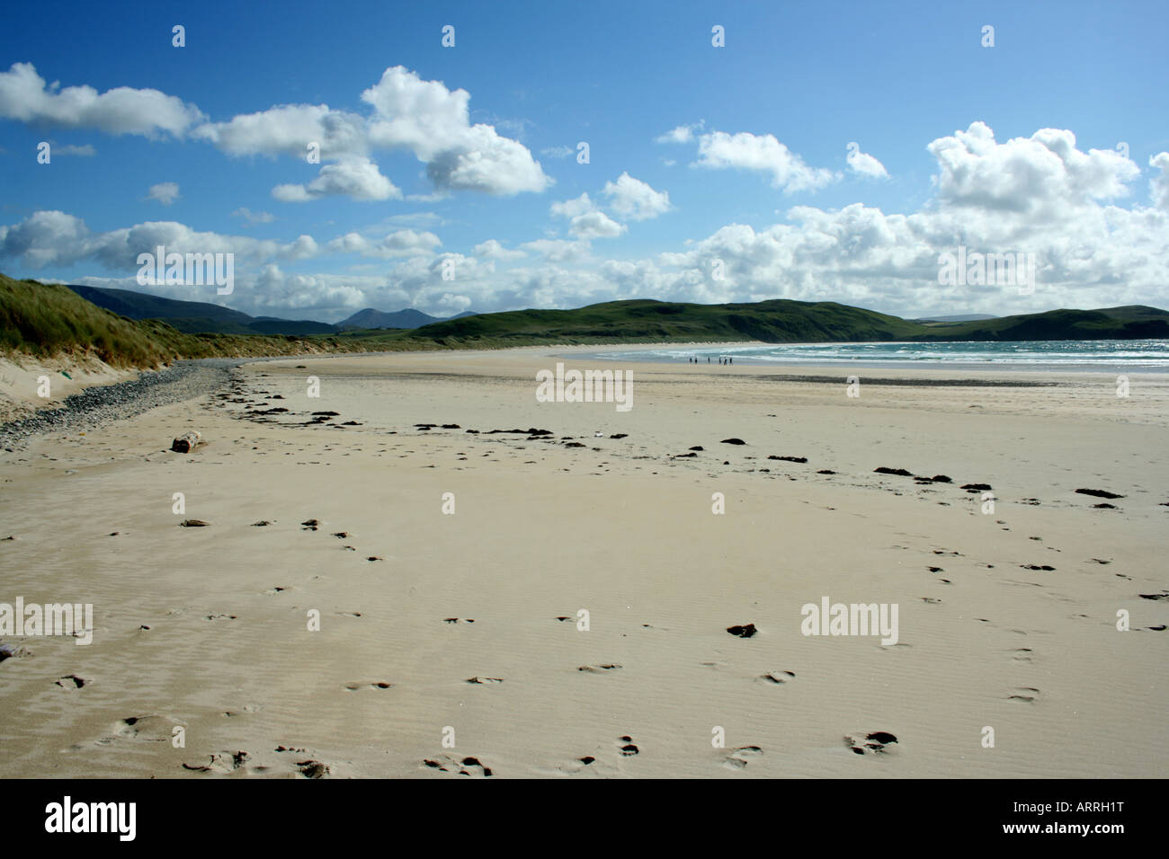 Tramore Strand westlich von Dunfanaghy, die Atlantic County Donegal ...
