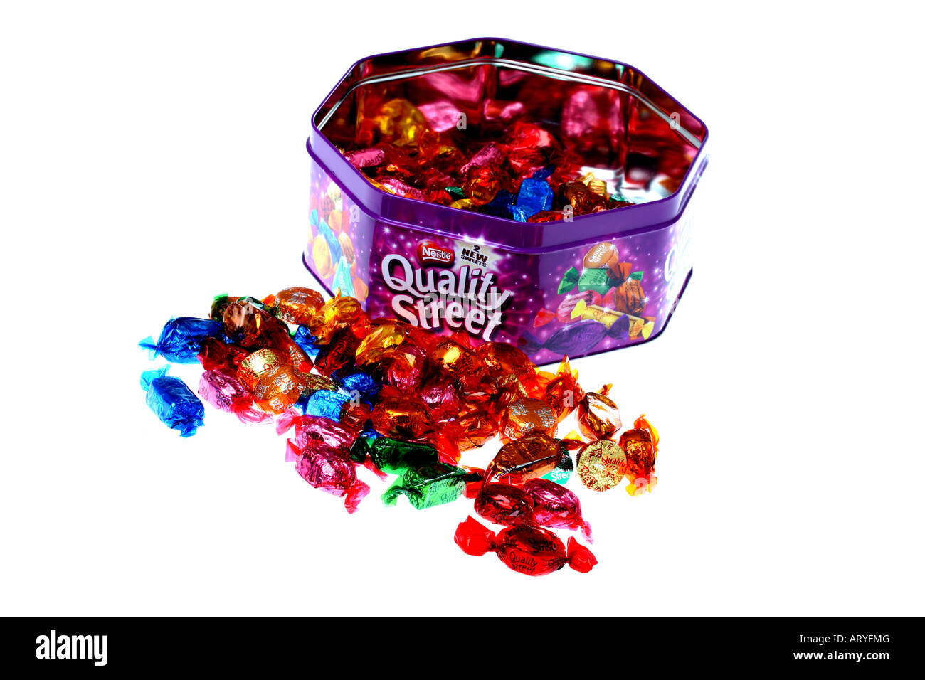 Quality street and tin -Fotos und -Bildmaterial in hoher Auflösung – Alamy