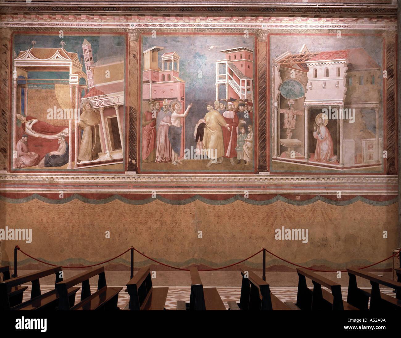 Giotto fresco assisi -Fotos und -Bildmaterial in hoher Auflösung – Alamy
