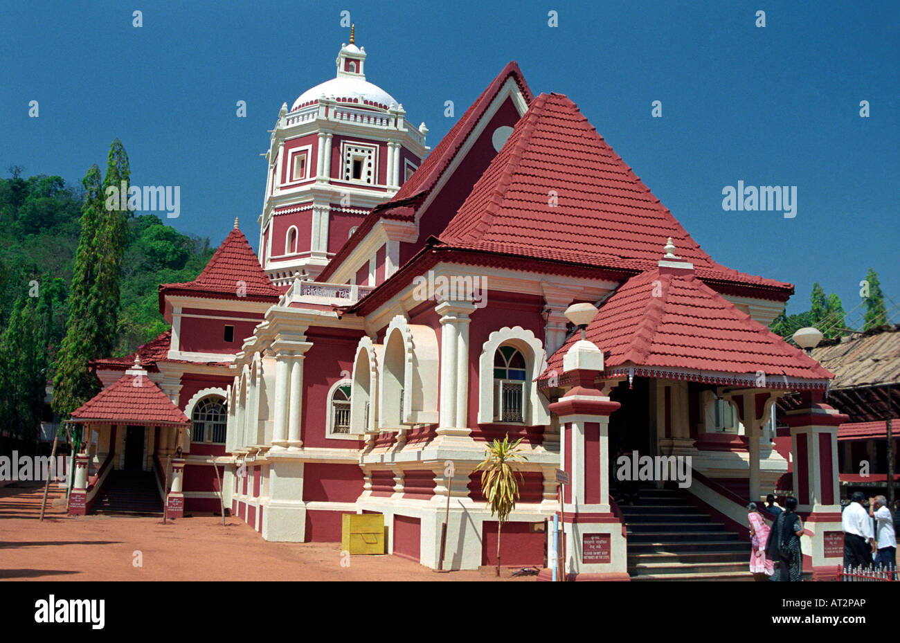 Shri devi shantadurga temple -Fotos und -Bildmaterial in hoher ...