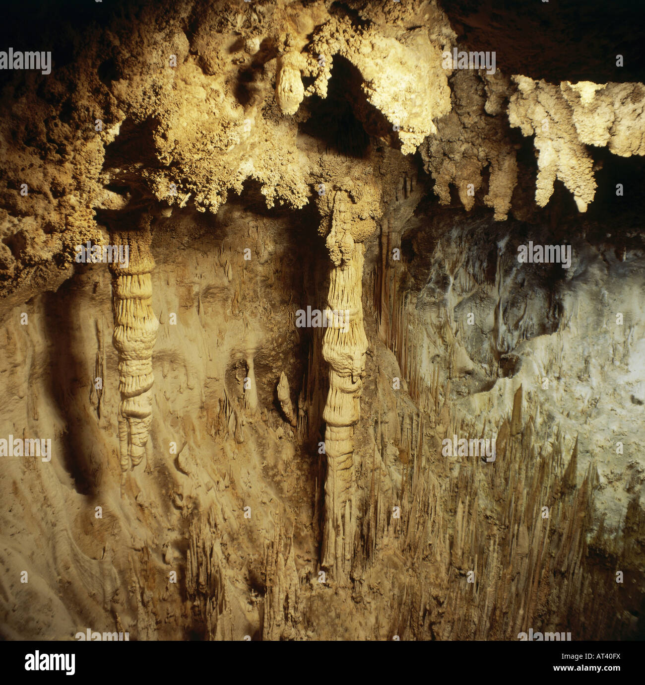Geographie / Reisen, USA, New Mexico, Carlsbad Caverns, Tropfsteinhöhle ...