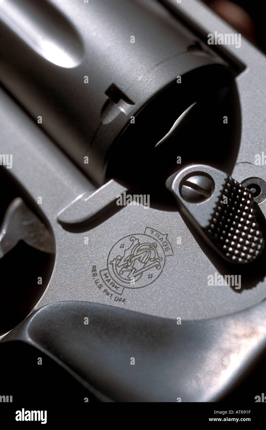 Revolver Hand Pistole Pistole Smith Wesson Stockfotografie - Alamy