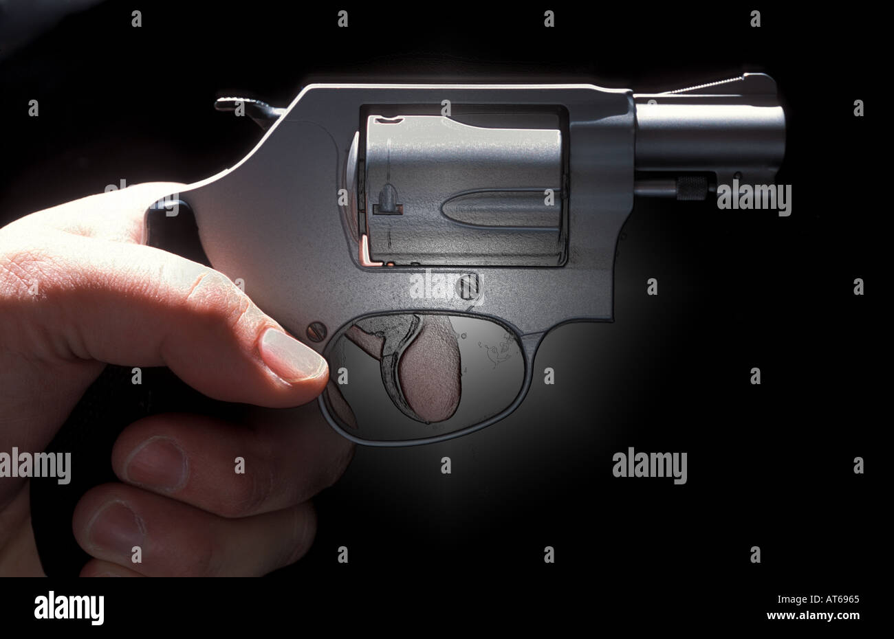 Revolver Hand Pistole Pistole Smith Wesson Stockfotografie - Alamy