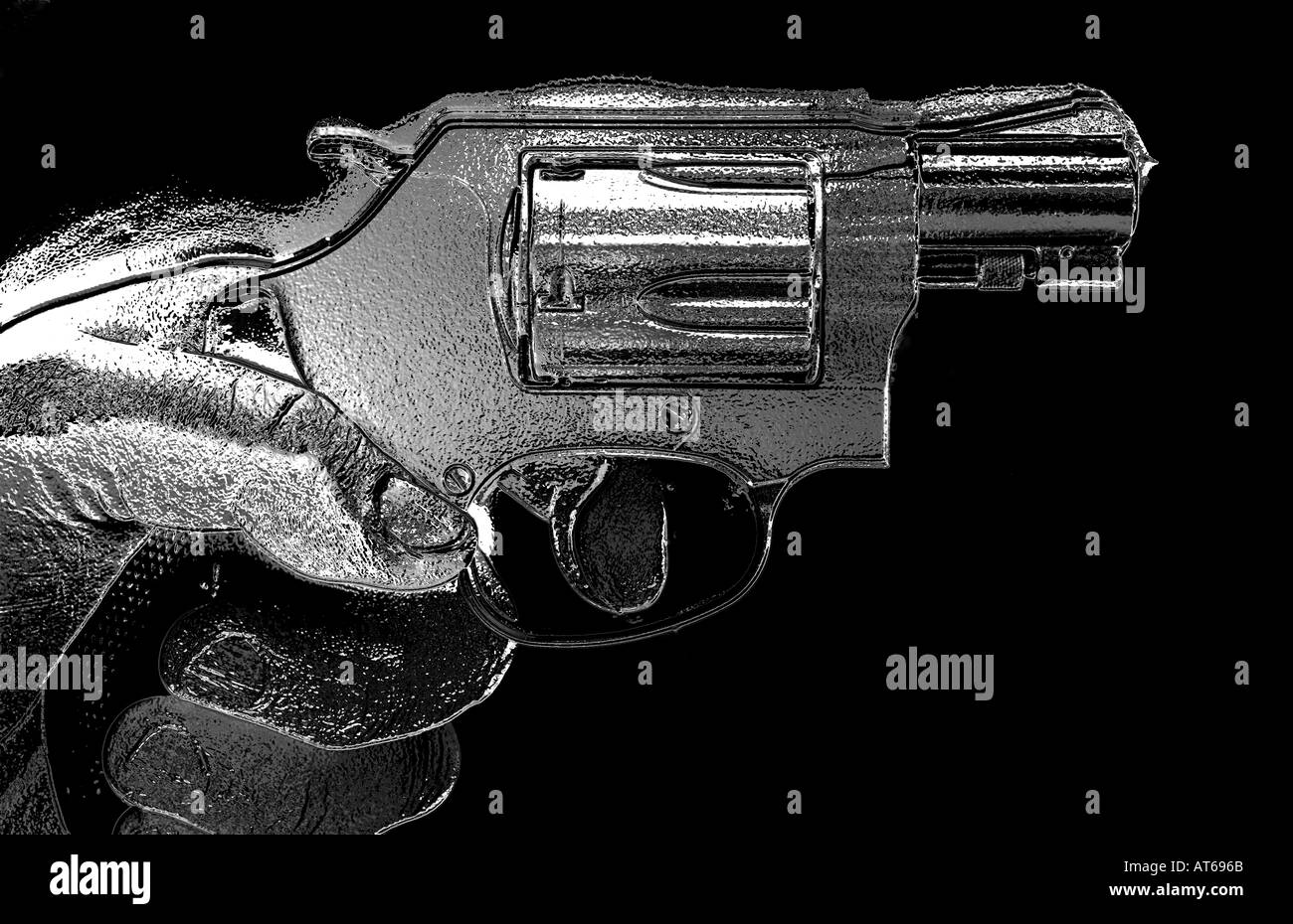 Revolver Hand Pistole Pistole Smith Wesson Stockfotografie - Alamy