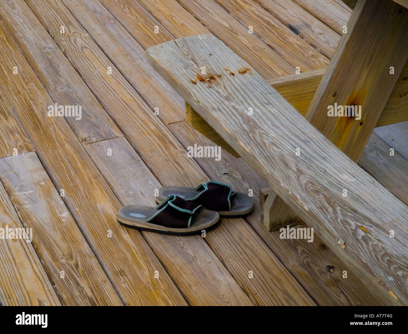 BARFUß AM STRAND MELBOURNE BEACH FLORIDA Stockfotografie - Alamy