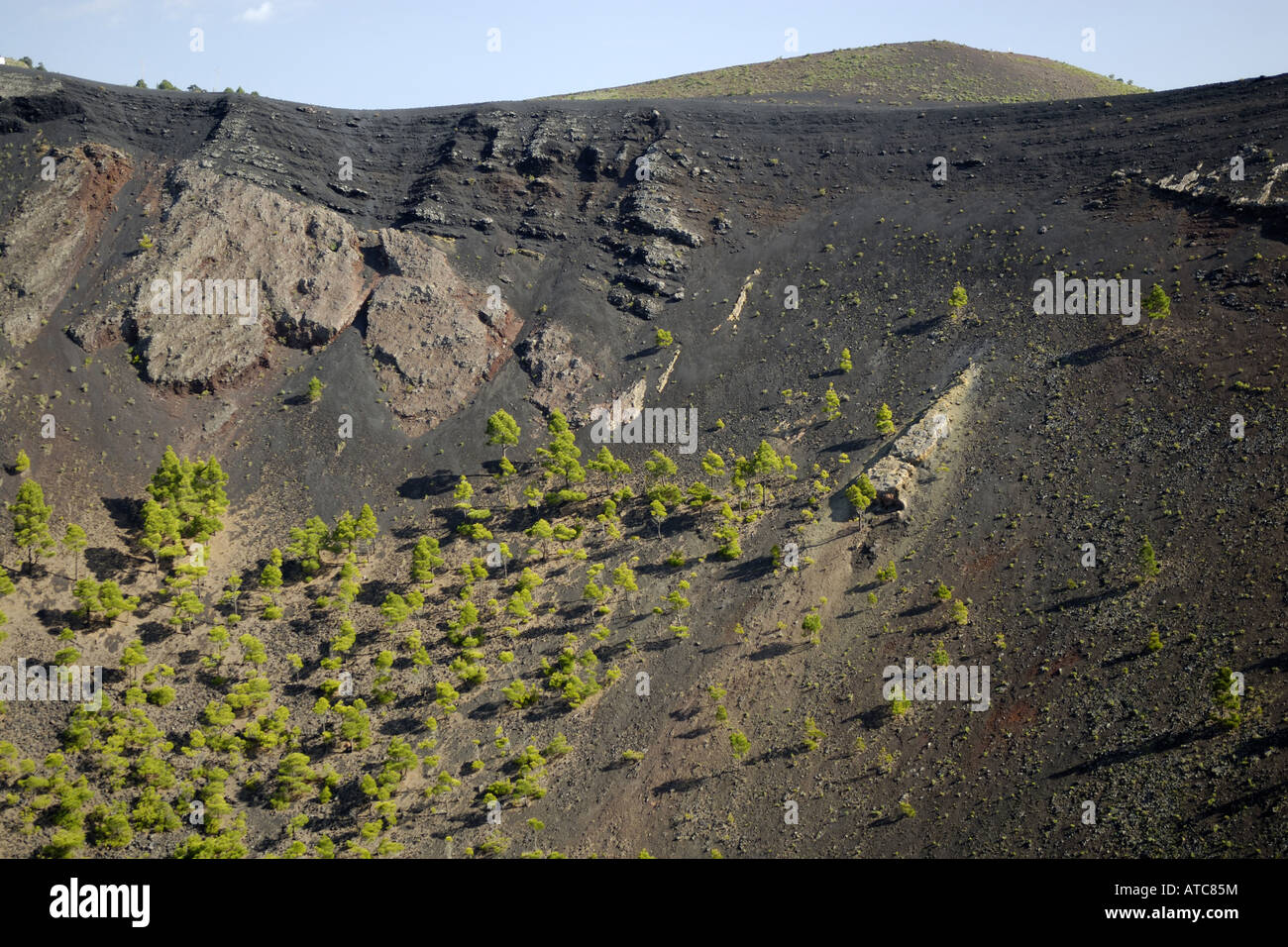 Rand des vulkanischen kraters von san antonio -Fotos und -Bildmaterial ...