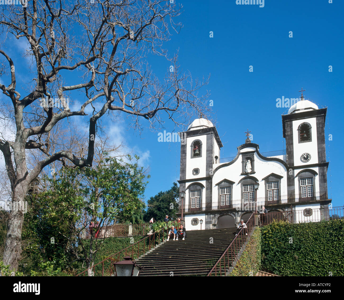 Church Monte Funchal Madeira Stockfotos und -bilder Kaufen - Alamy