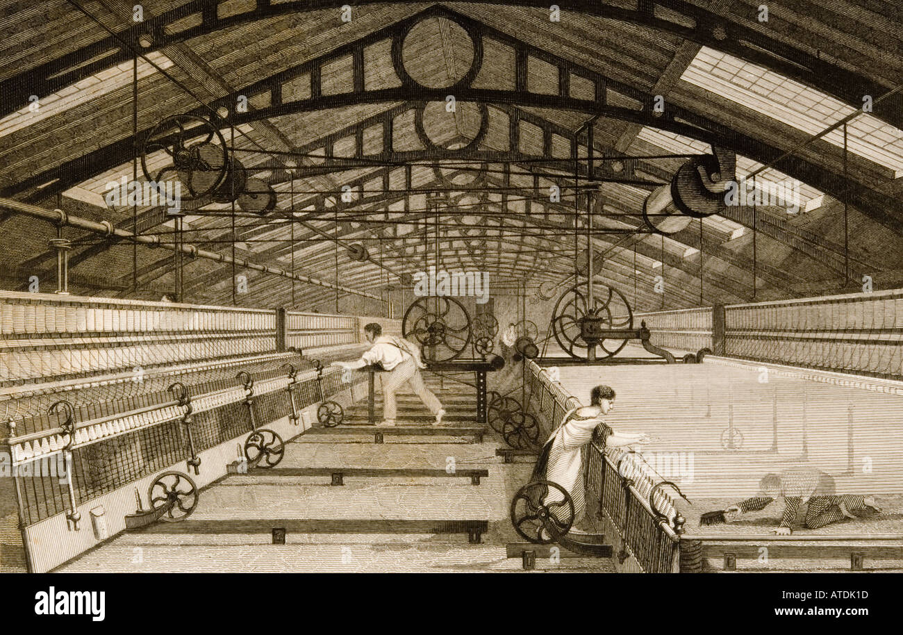 Industrial Revolution England Factory Stockfotos & Industrial ...