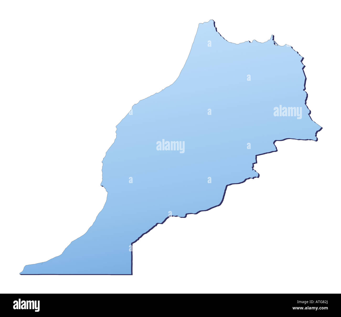 Morocco map -Fotos und -Bildmaterial in hoher Auflösung – Alamy