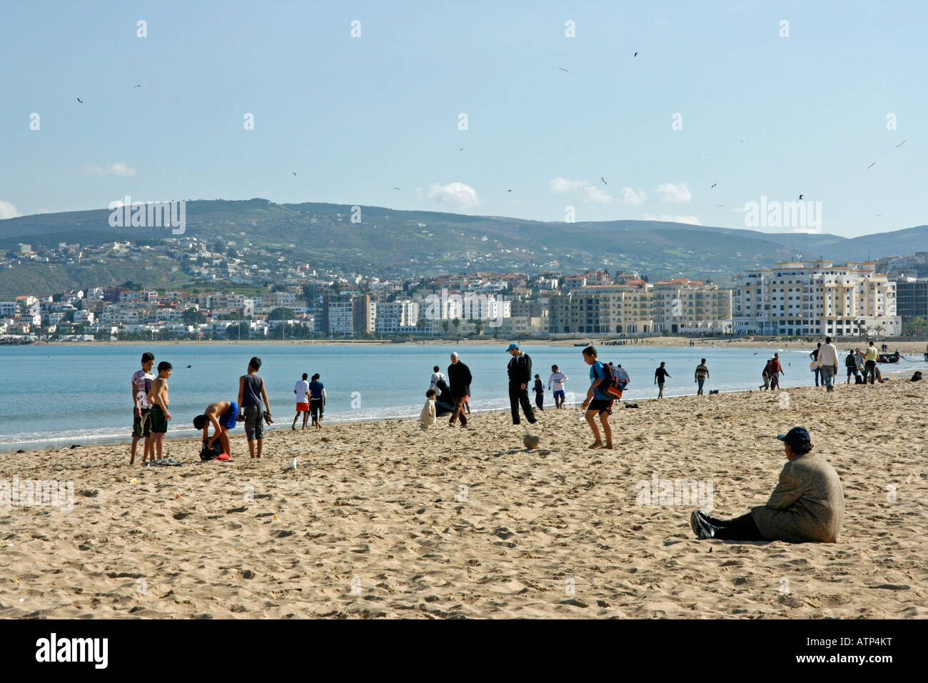 Tangier Beach Stockfotos und -bilder Kaufen - Alamy