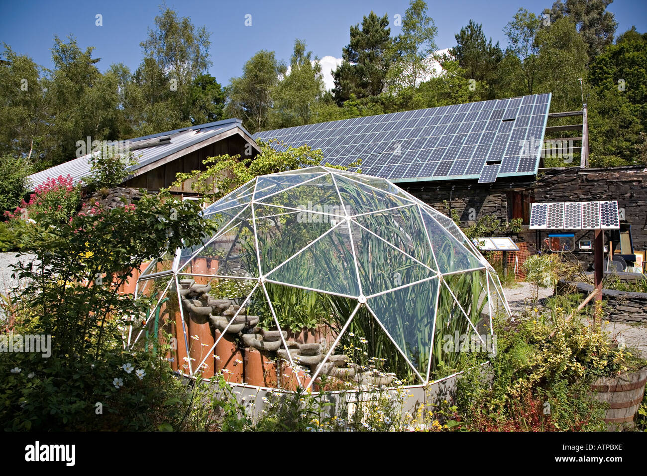 Solar Bewasserung Gewachshaus
