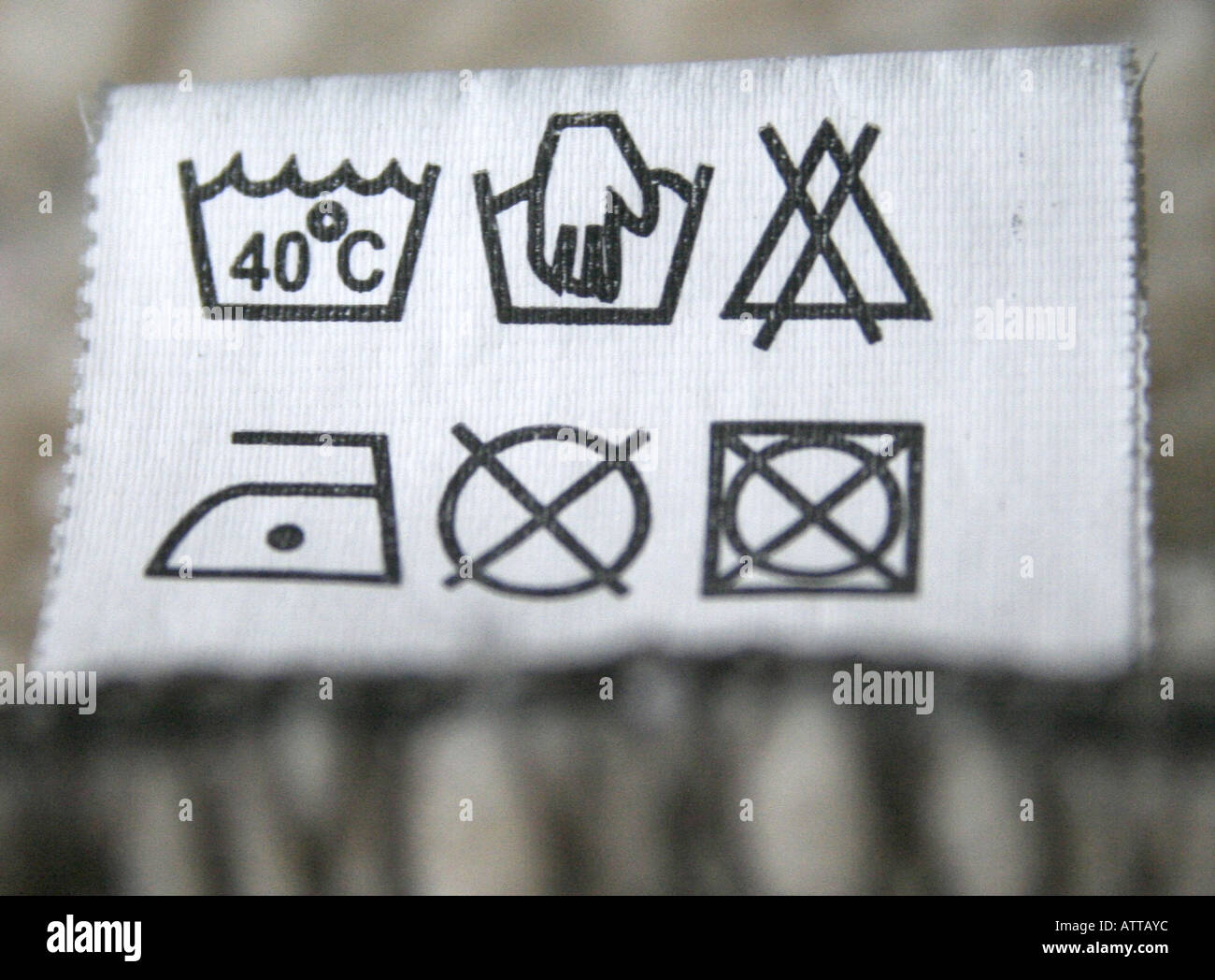 Symbole Waschen Stockfotos und -bilder Kaufen - Alamy