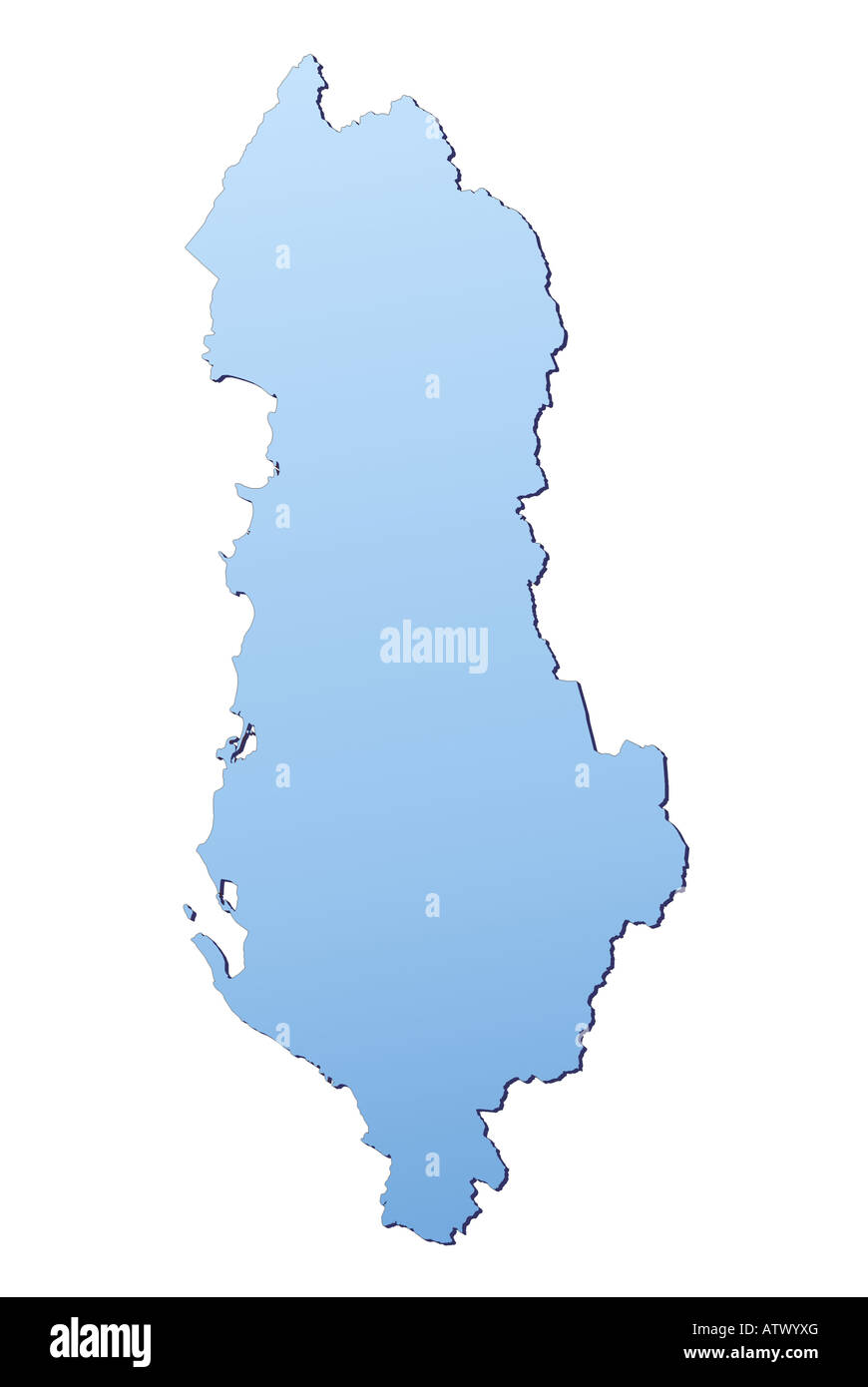 Albania map -Fotos und -Bildmaterial in hoher Auflösung – Alamy