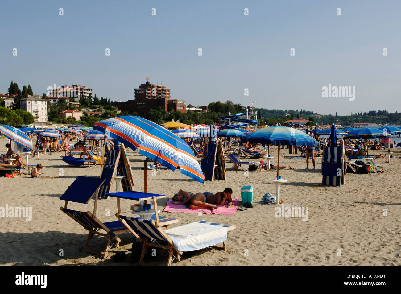 Portoroz beach -Fotos und -Bildmaterial in hoher Auflösung – Alamy