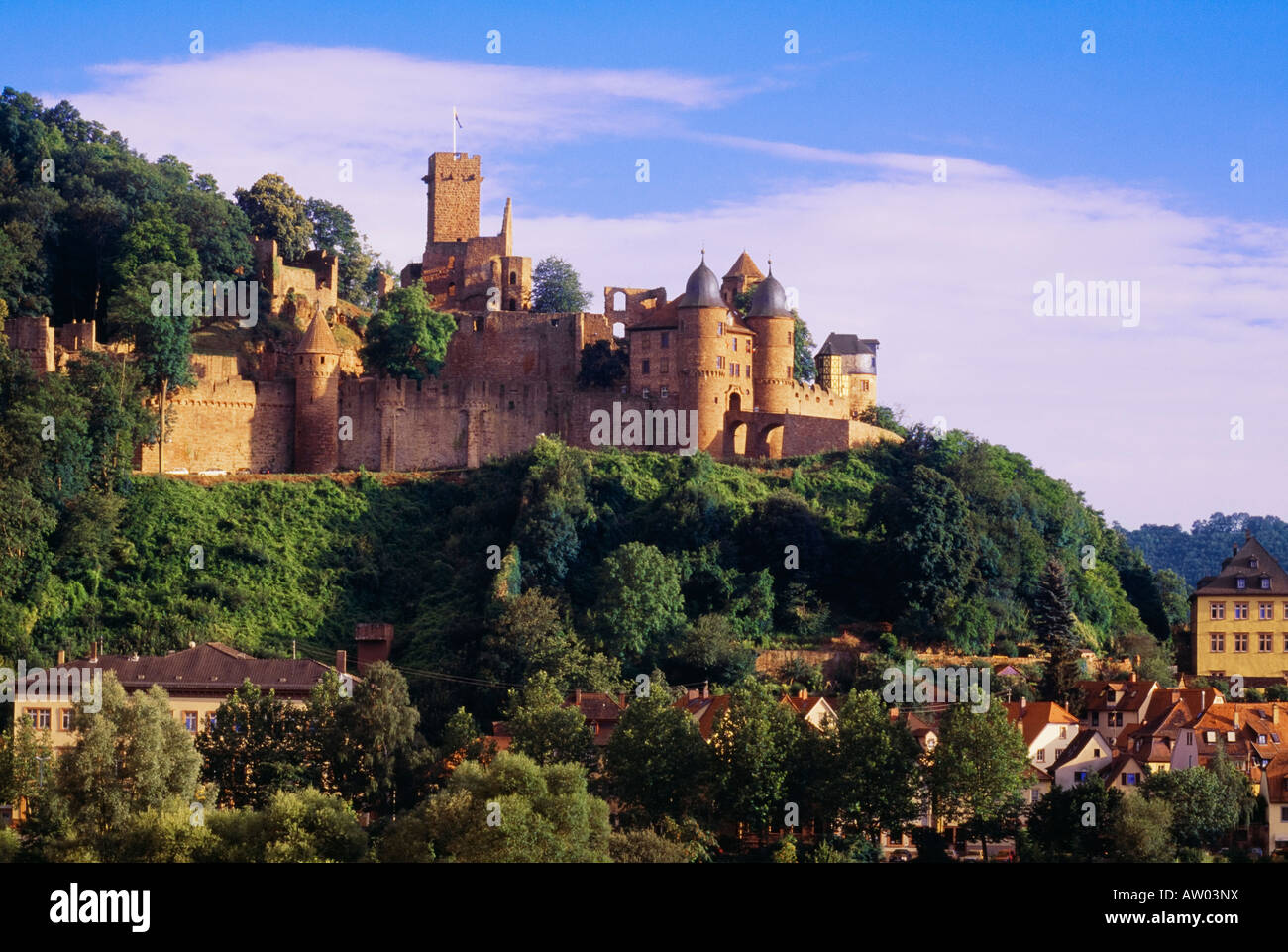 Miltenberg Schloss, Miltenberg, Bayern, Deutschland Stockfotografie - Alamy