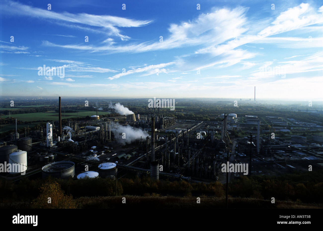 BP-Öl-Raffinerie, Gelsenkirchen, Nordrhein-Westfalen, Deutschland ...