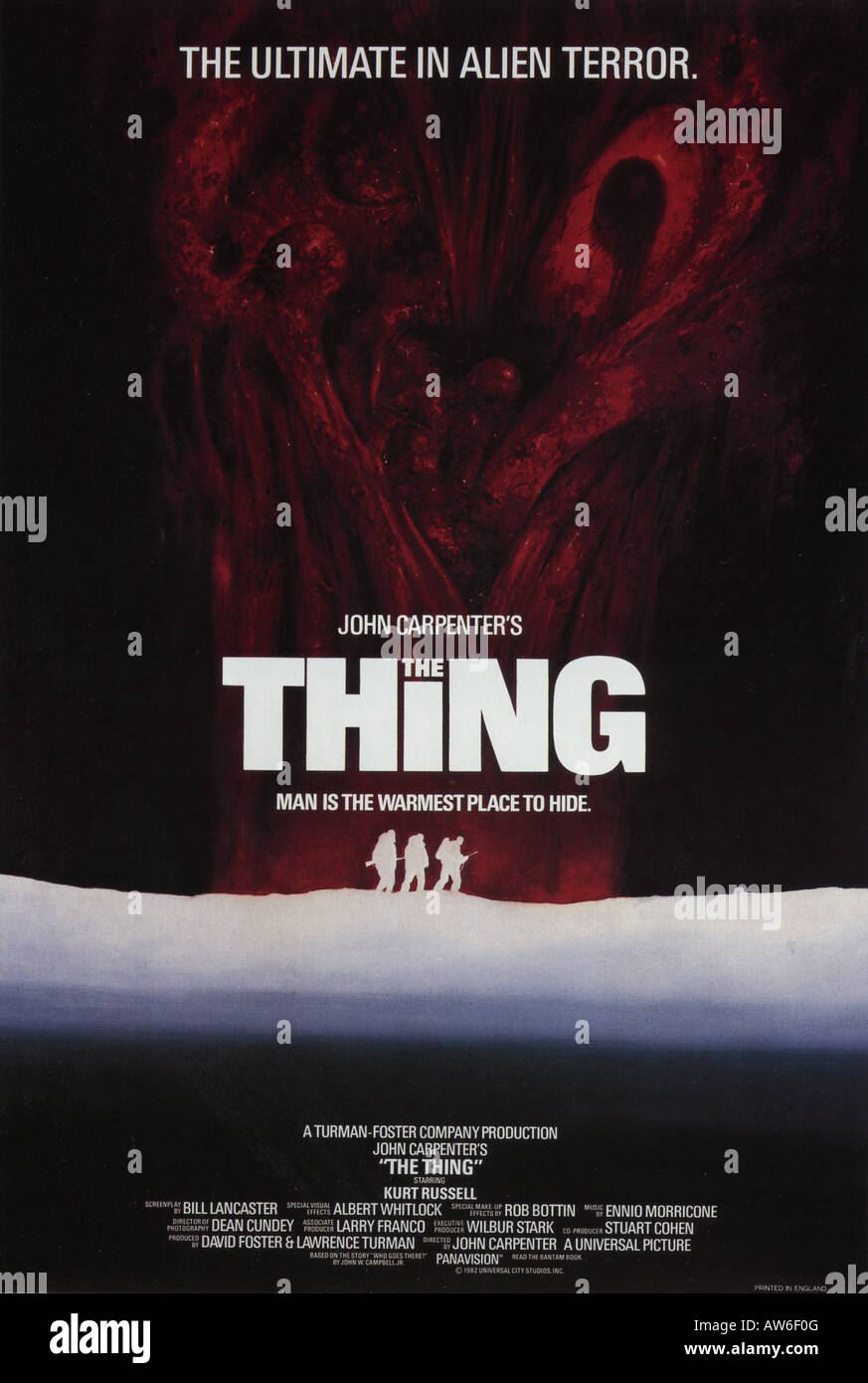 The thing 1982 poster -Fotos und -Bildmaterial in hoher Auflösung – Alamy