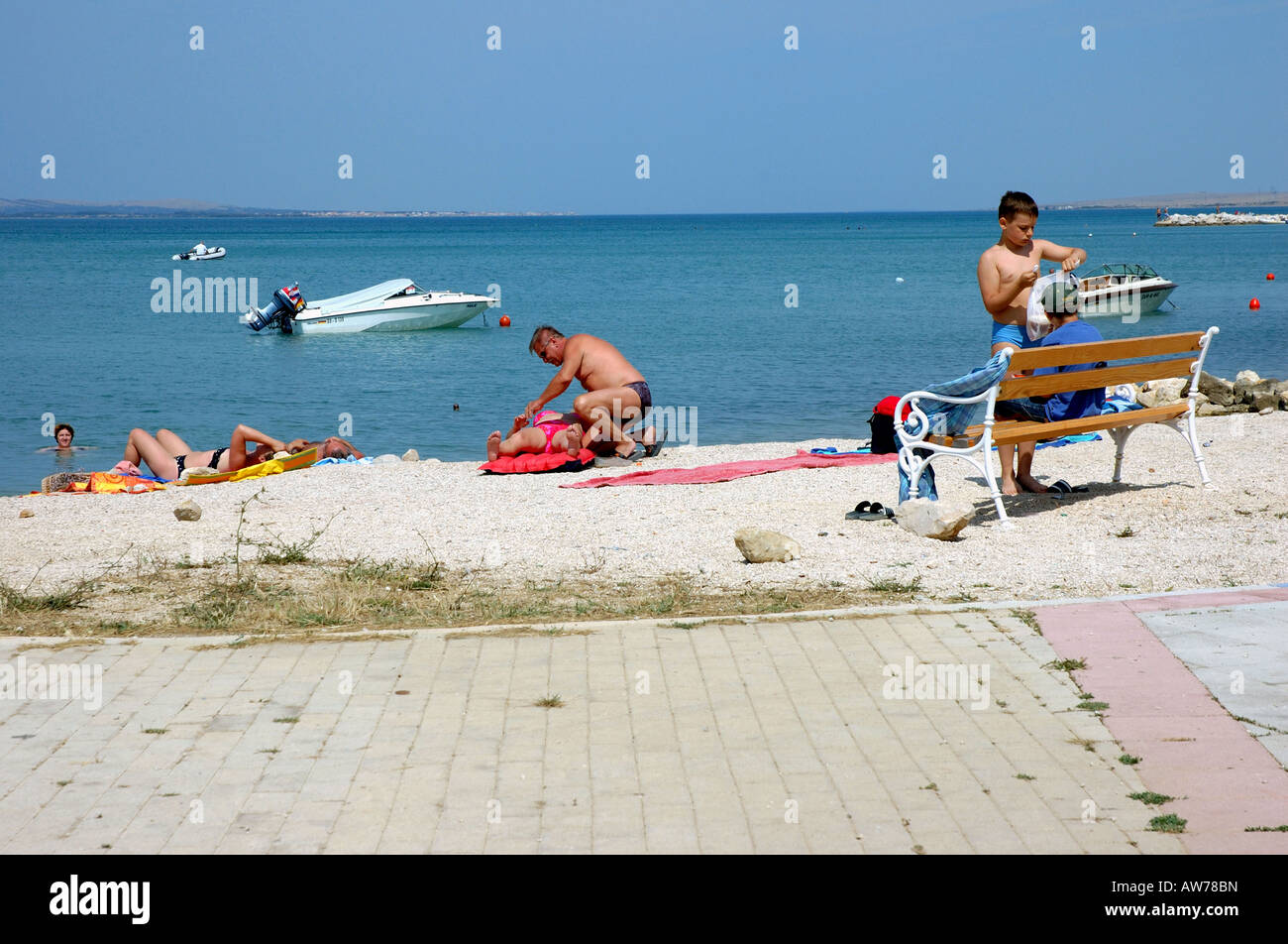 Vrsi Mulo Kroatien Croazia Europa Stockfotografie - Alamy
