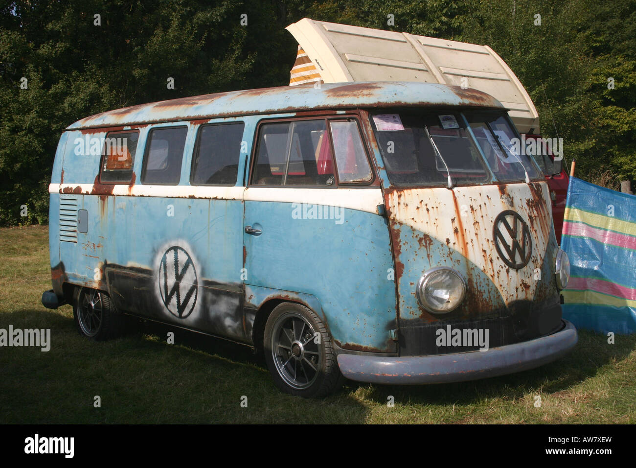 VW Camper Van-Transporter-Bus ist ein Utility-Vehicle, die Klassiker ...