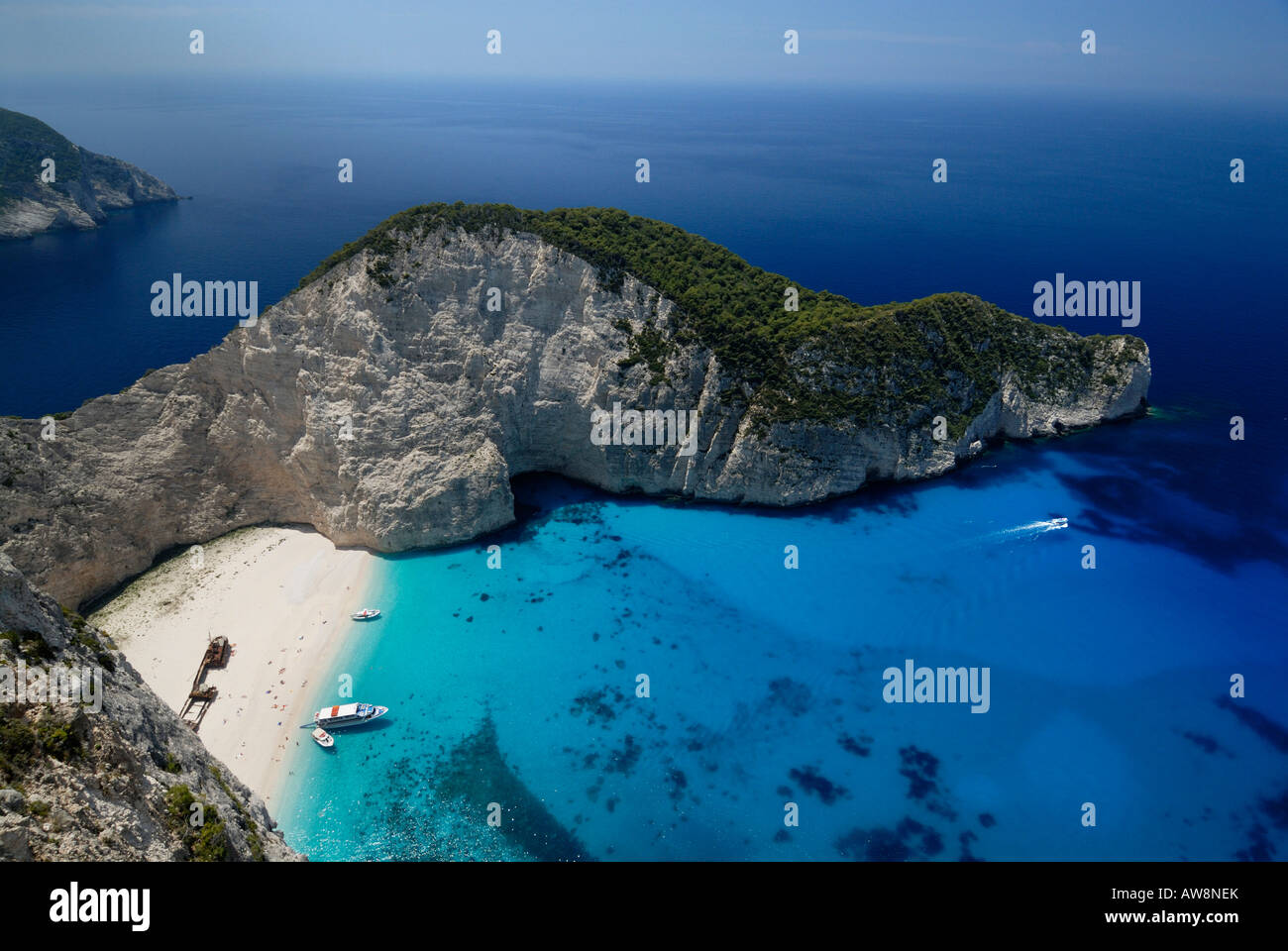 Navagio Strand (Schiffswrack), Insel Zakynthos, Griechenland Stockfotografie - Alamy