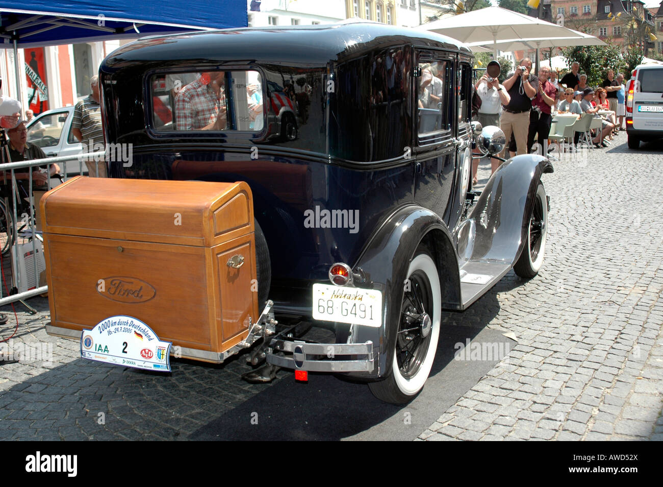 Oldtimer Ford, Oldtimer-Rallye, 2000 Km durch Deutschland, Schwaebisch ...