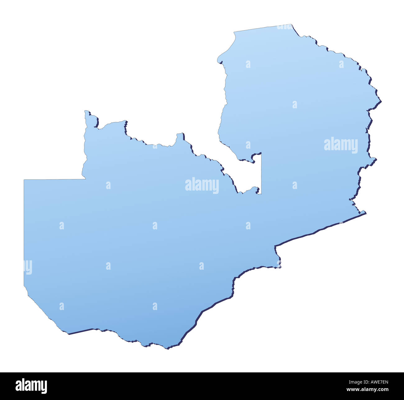 Zambia map -Fotos und -Bildmaterial in hoher Auflösung – Alamy