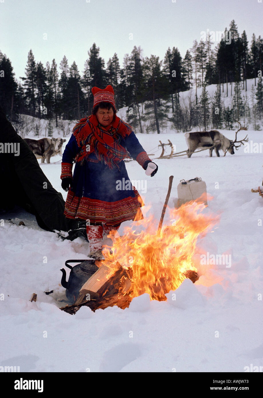 Traditionelle Kleidung Lapp Stockfotos und -bilder Kaufen - Alamy