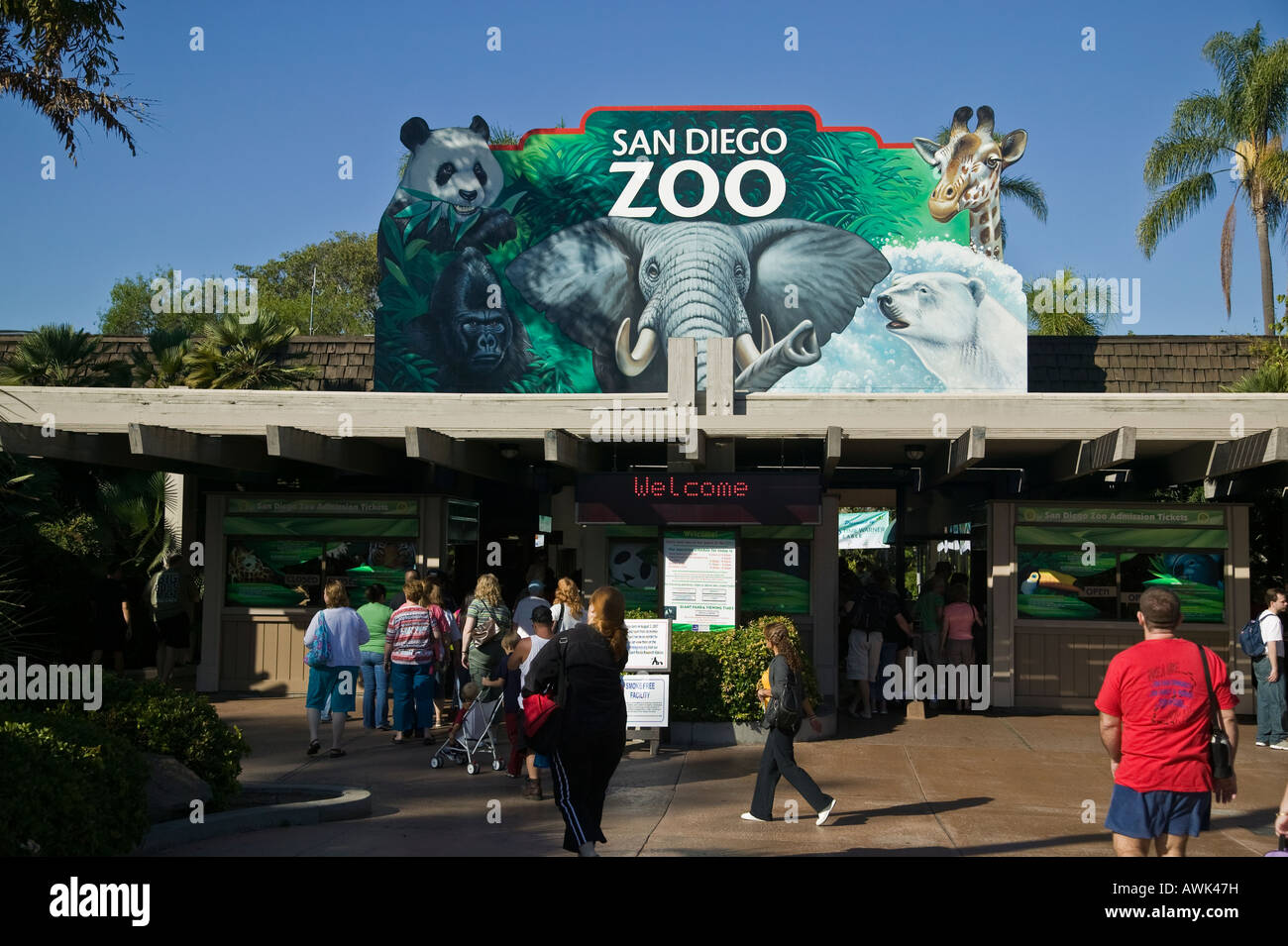 Der eingang des zoos -Fotos und -Bildmaterial in hoher Auflösung – Alamy