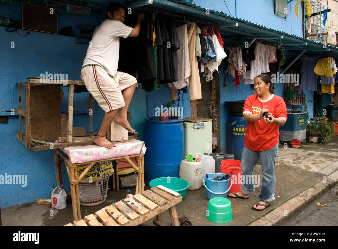 Philippinische slums -Fotos und -Bildmaterial in hoher Auflösung – Alamy