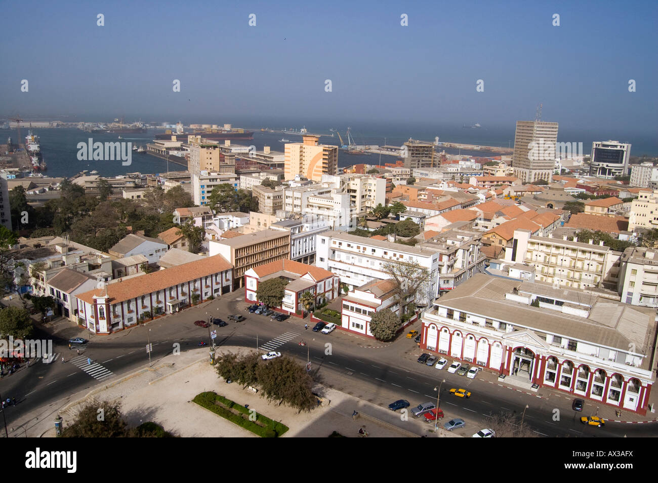 Reisen, Senegal, Dakar, Blick auf Stadt Stockfotografie - Alamy