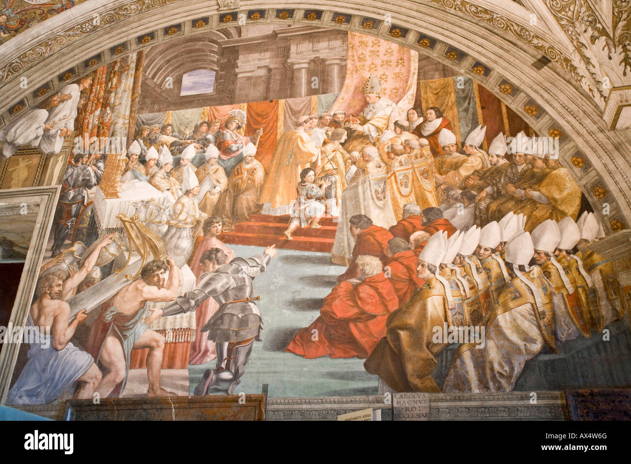 Raphael painting in vatican -Fotos und -Bildmaterial in hoher Auflösung – Alamy