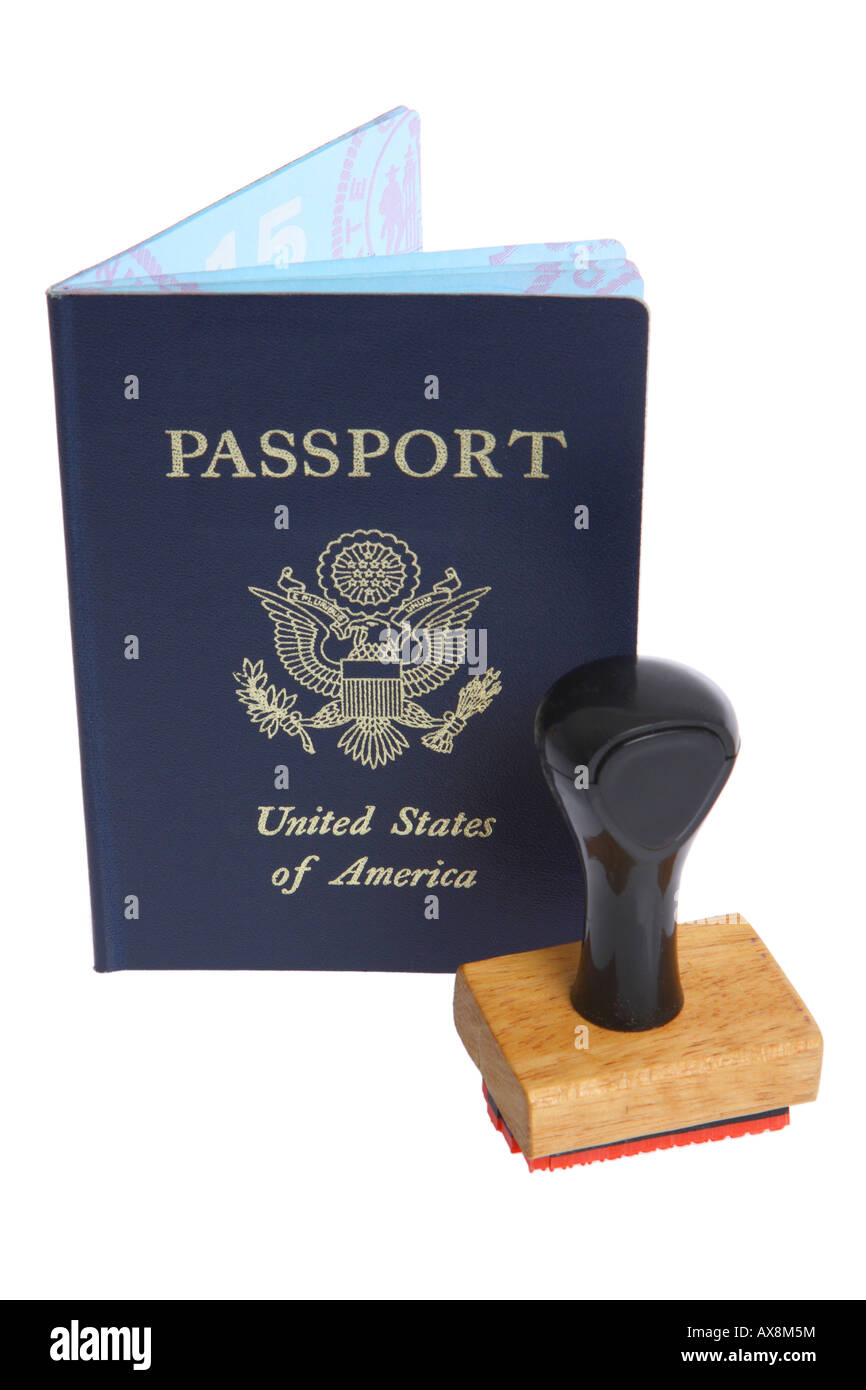 Stamp Passport Stockfotos und -bilder Kaufen - Alamy