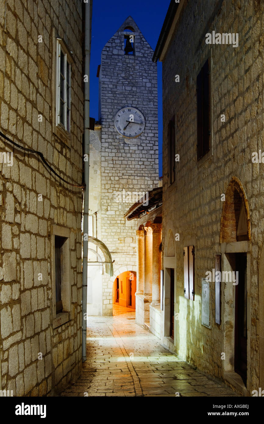 Altstadt von Rab, Insel Rab, Kroatien Stockfotografie - Alamy
