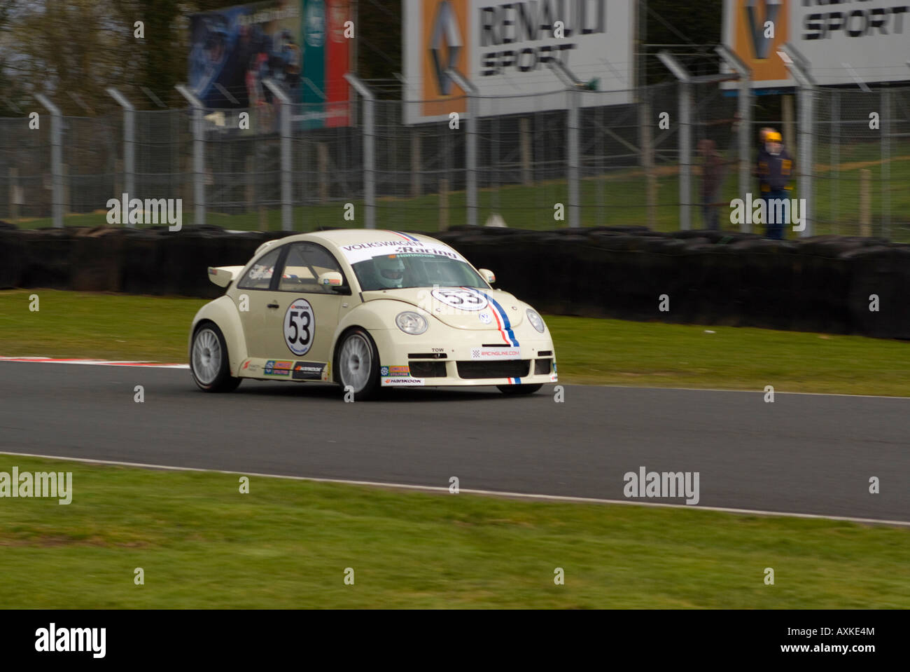 Volkswagen Beetle RSi Rennwagen in Volkswagen Racing Cup am Oulton Park ...