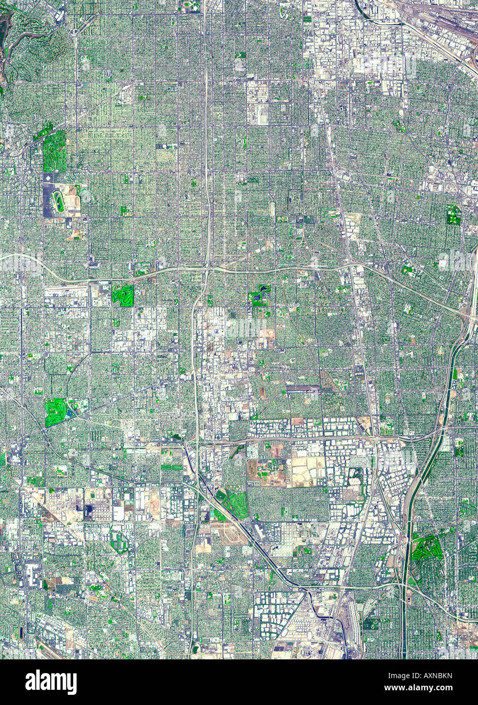 Satellite view los angeles map -Fotos und -Bildmaterial in hoher ...