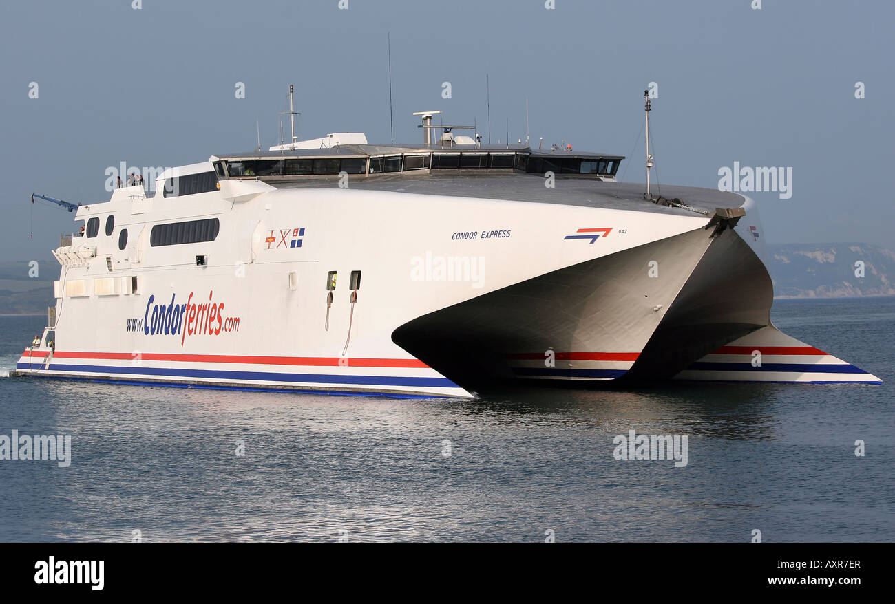 Catamaran ferry condor ferries -Fotos und -Bildmaterial in hoher Auflösung – Alamy