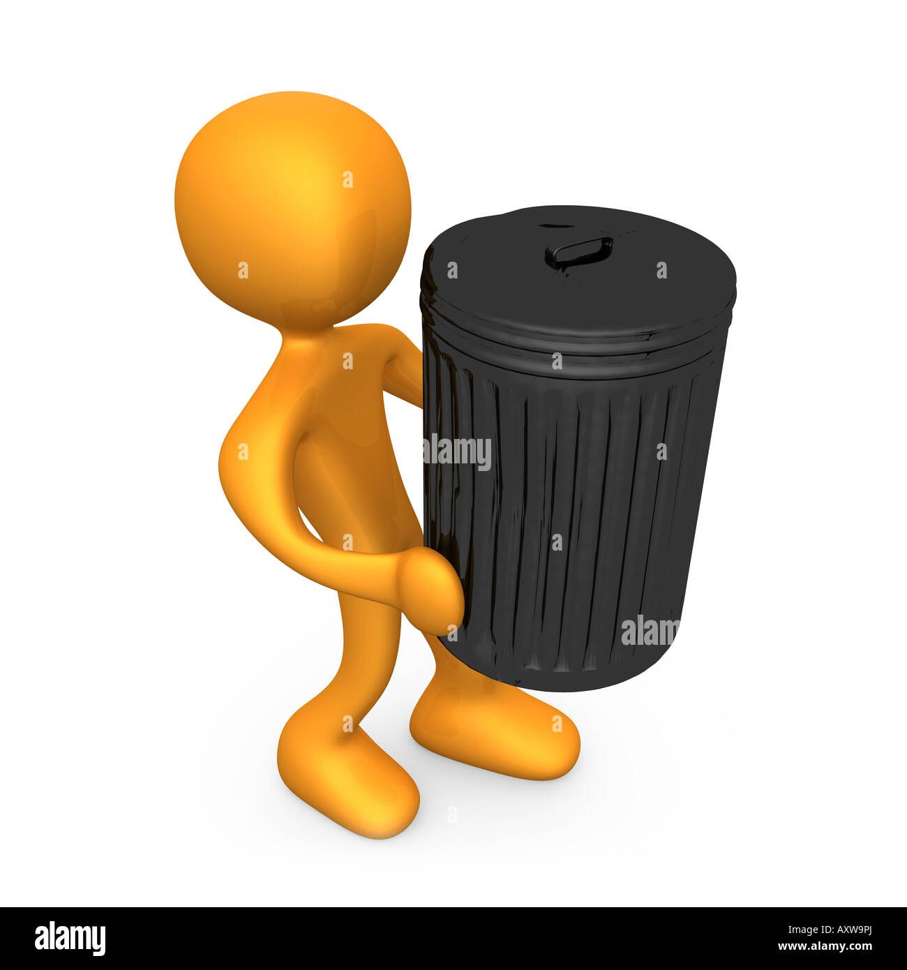 Den Müll rausbringen Stockfotografie - Alamy