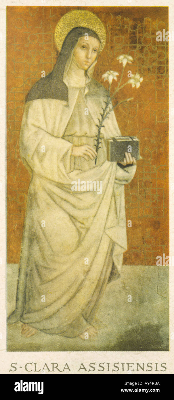 Saint clare of assisi -Fotos und -Bildmaterial in hoher Auflösung – Alamy