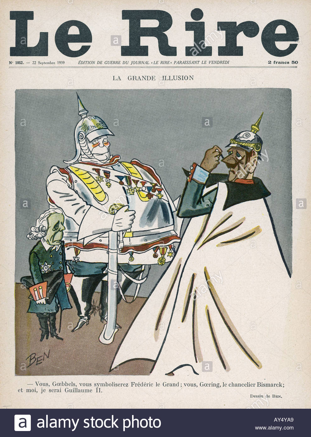 Goebbels Cartoon Stockfotos & Goebbels Cartoon Bilder - Alamy