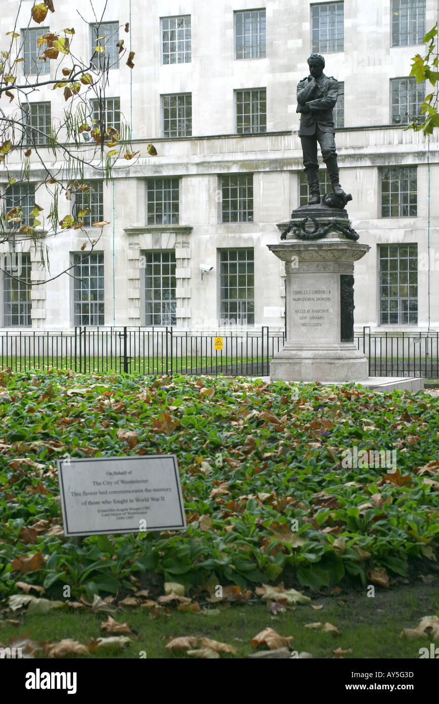 Statue des generals gordon -Fotos und -Bildmaterial in hoher Auflösung ...