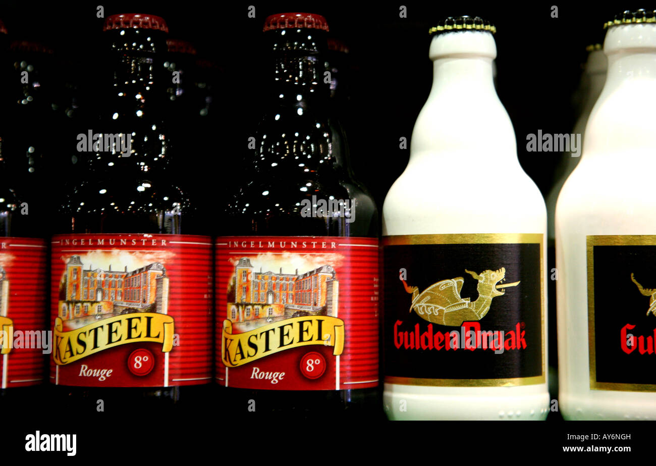 Belgisches bier display -Fotos und -Bildmaterial in hoher Auflösung – Alamy