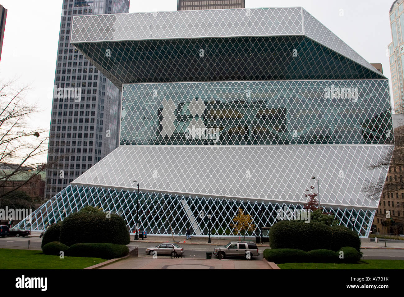 Seattle central public library building -Fotos und -Bildmaterial in ...