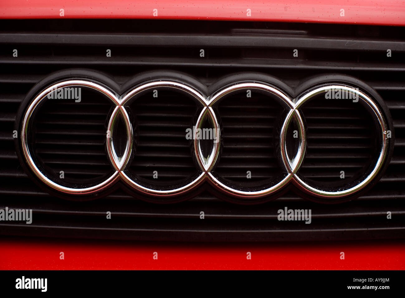 DIE 80ER JAHRE AUDI QUATTRO ROT Stockfotografie - Alamy