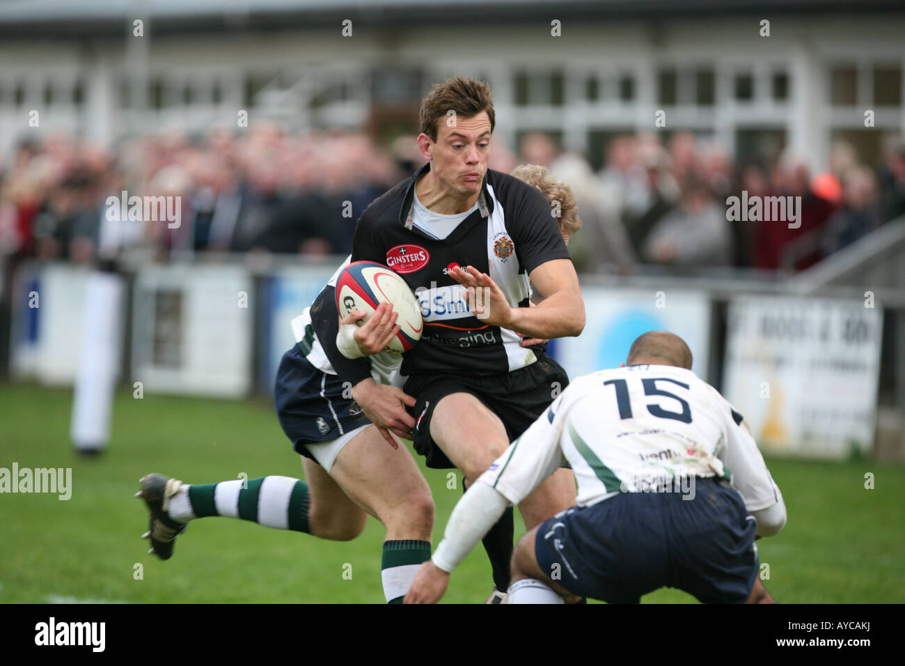 Rugby - Tackle unmittelbar bevorsteht, Cornish All Black Spieler Jon ...