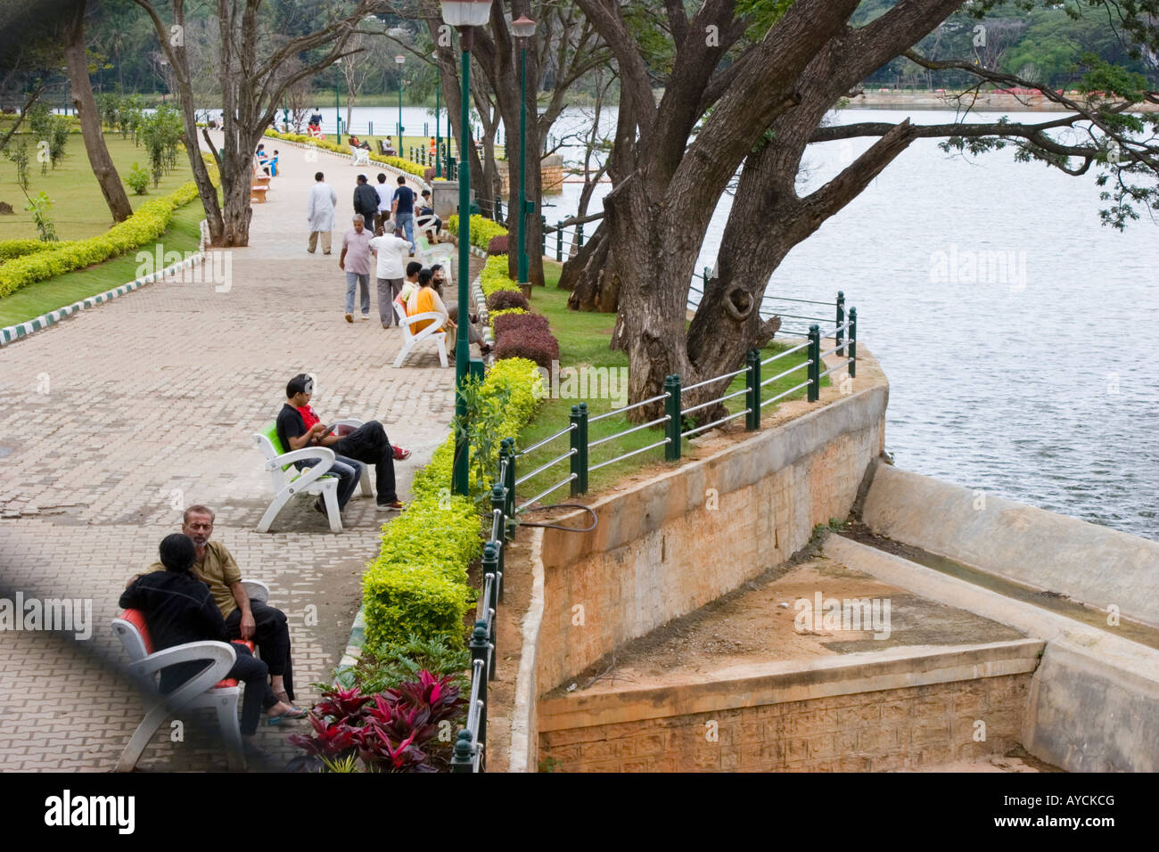 See in Bangalore die Stadt der Seen Stockfotografie - Alamy