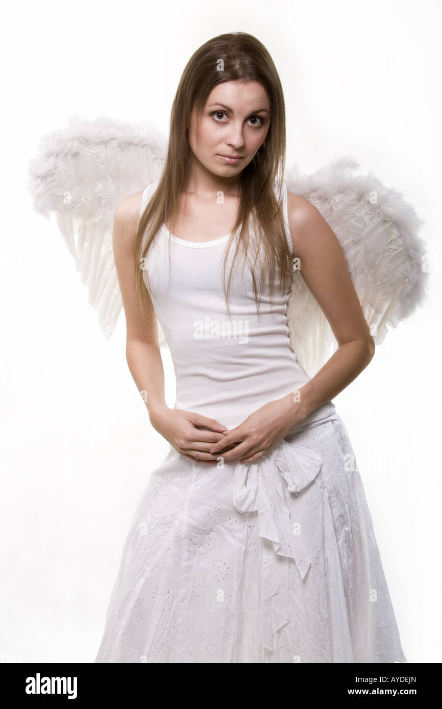 Engelhafte pose -Fotos und -Bildmaterial in hoher Auflösung – Alamy